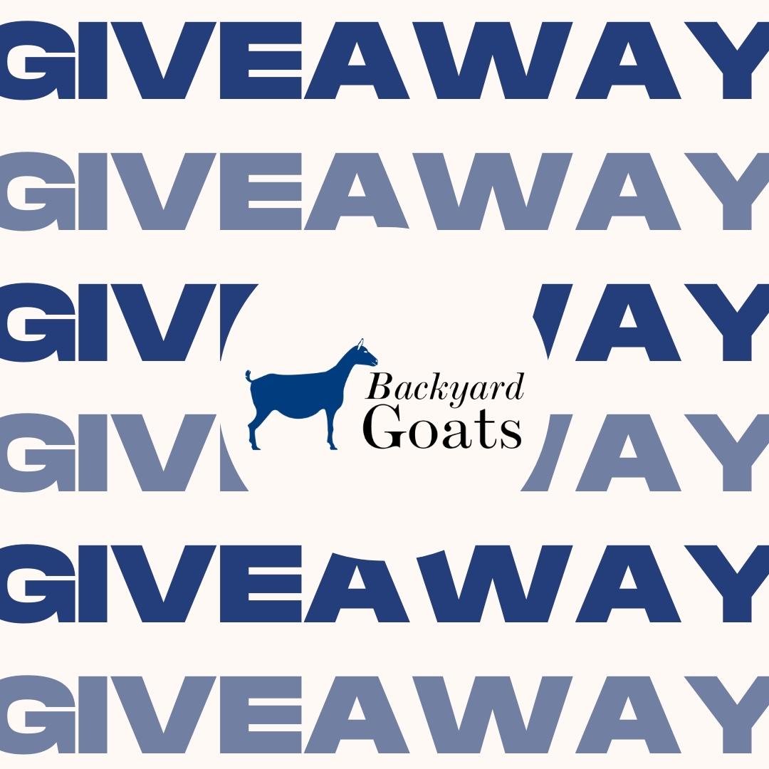 Giveaway Confirmation - Goat Journal